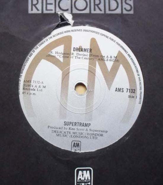 Album Dreamer de Supertramp sur CDandLP