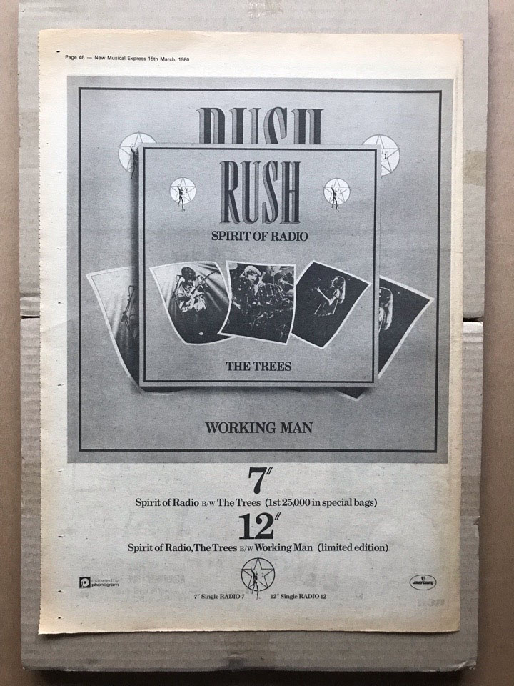 Rush Spirit Of Radio Hits Album